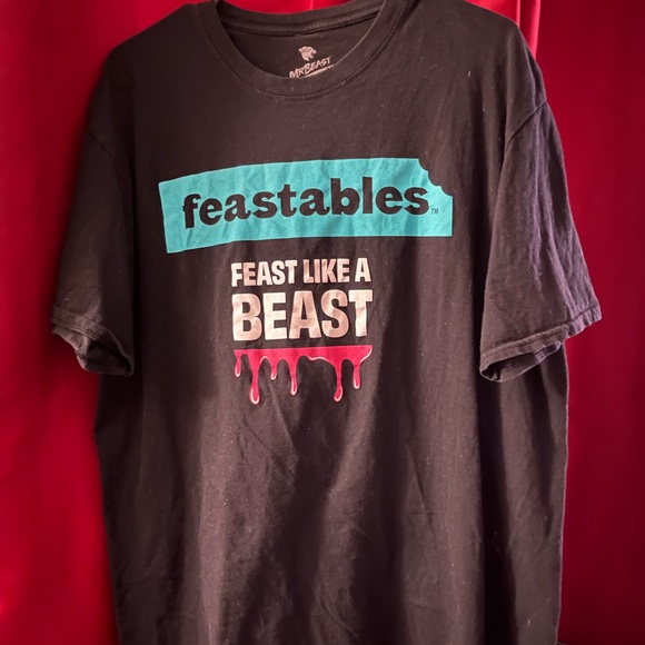 mr beast | Tops | This Is A Mrbeast Shirt From When The Win Candy Bar ...
